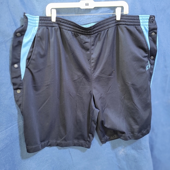 STARTER | Shorts | 3264 Mens Tear Away Shorts Side Snap Color Blue ...